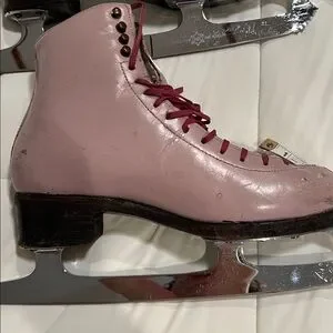 Harlick | Other | Vintage Harlick Figure Ice Skates Gold Star Mk Blades ...